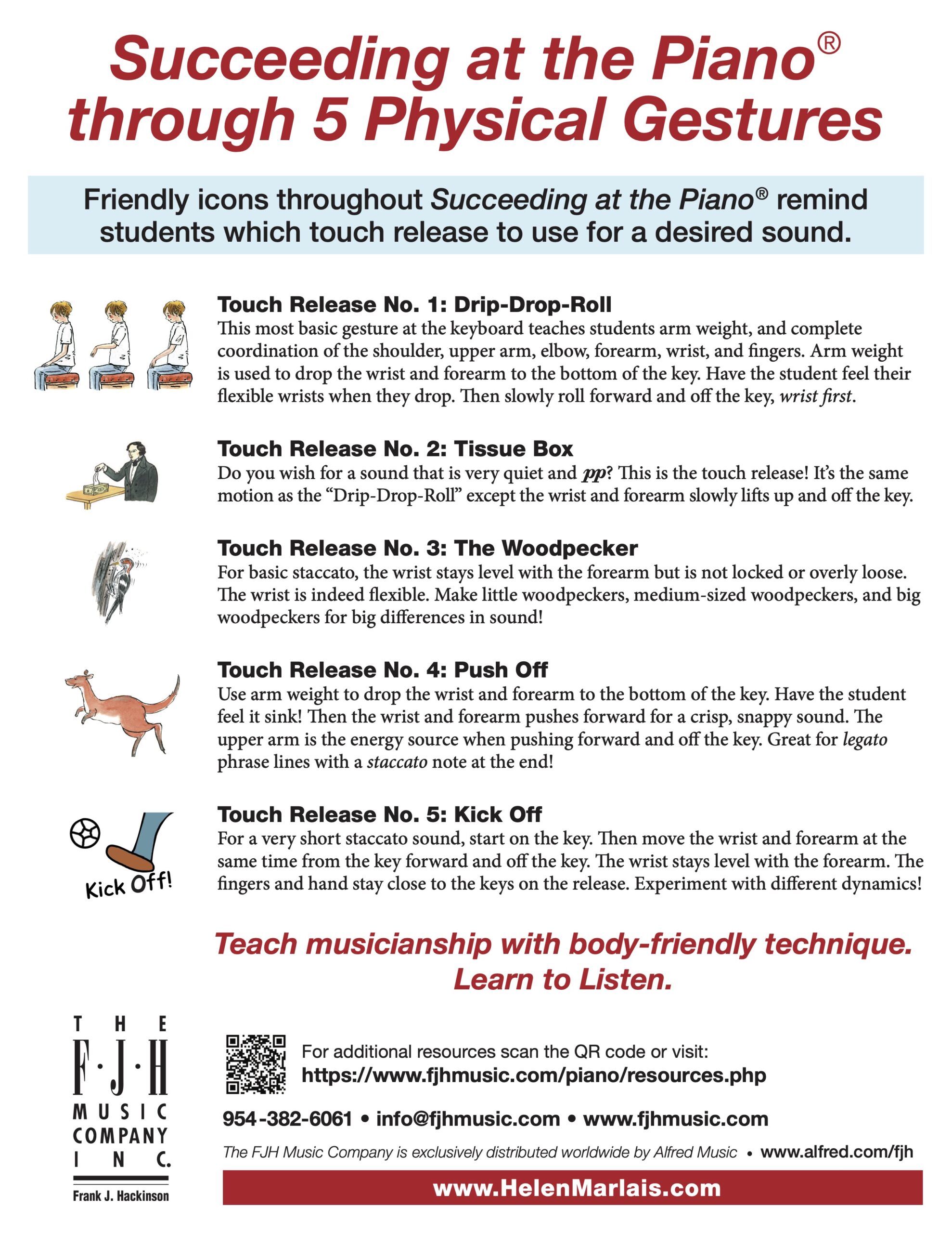 Succeeding at the Piano through 5 Physical Gestures - Helen Marlais