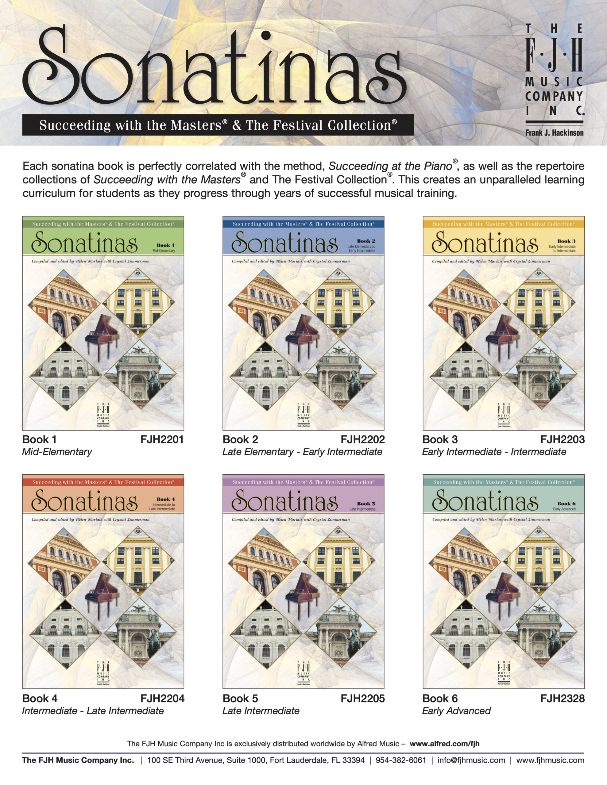 Sonatinas - Succeeding with the Masters® & The Festival Collection® - Helen Marlais